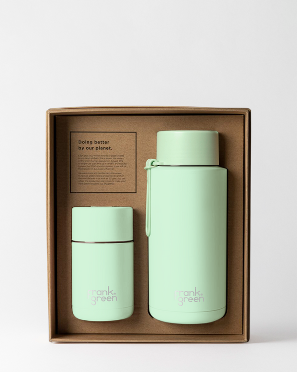 Frank Green The Essentials Gift Set Large - Mint Gelato - Card N All